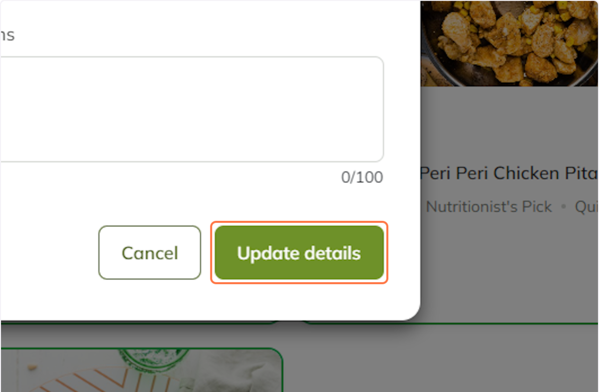 My food bag delivery times store