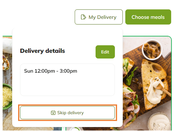 How do I skip upcoming deliveries? – My Food Bag